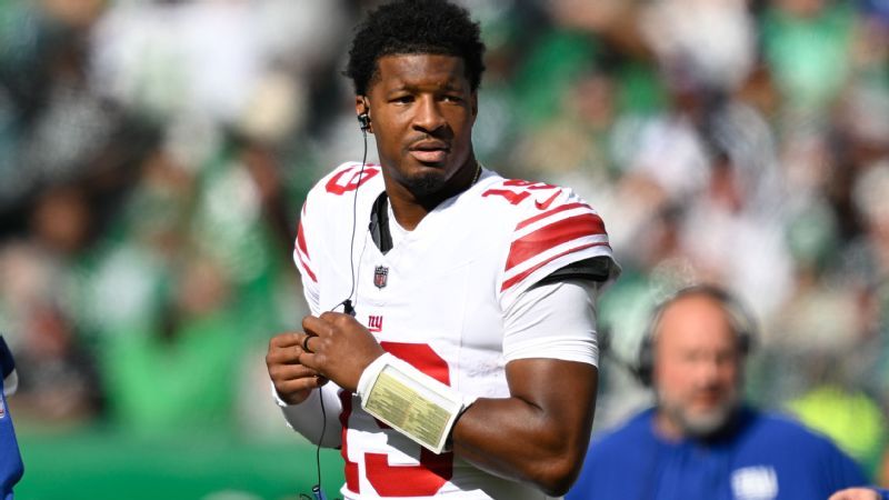 Giants alinearán a Jameis Winston como QB titular vs. Packers - ESPN