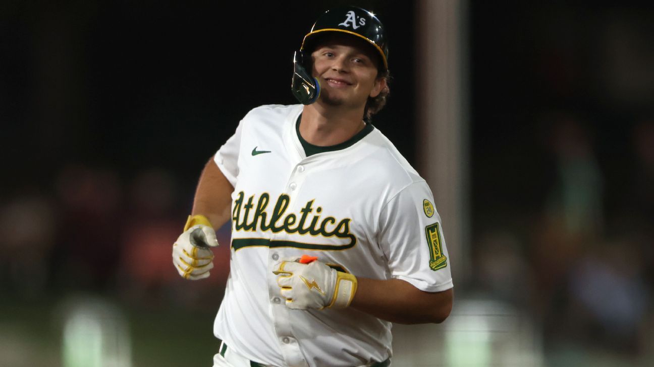 Nick Kurtz gana Novato del Año de Liga Americana - ESPN