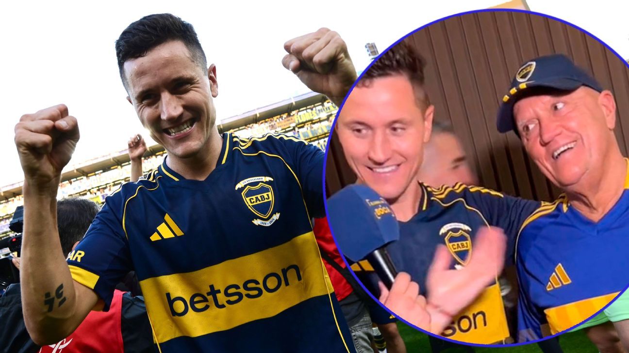 Ander Herrera y una divertida anécdota con su padre sobre su pasión por Boca - ESPN