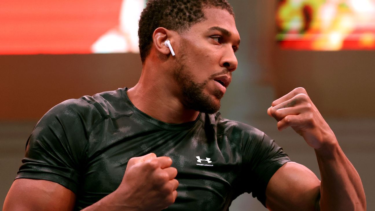 Anthony Joshua vs. Jake Paul stakes rise - 'no exhibitions!' - ESPN