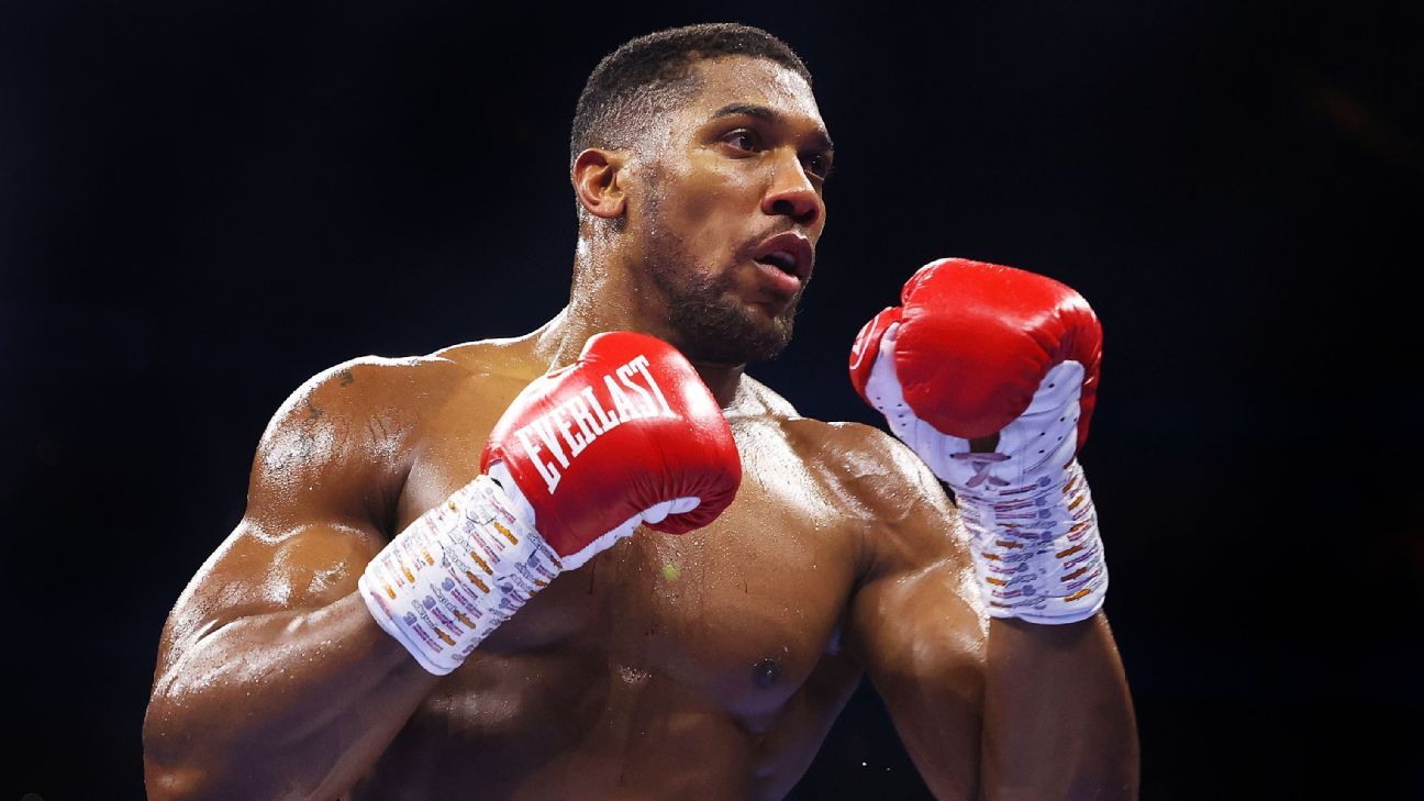 Anthony Joshua responds to Tyson Fury, says boxers have 'licence to ...