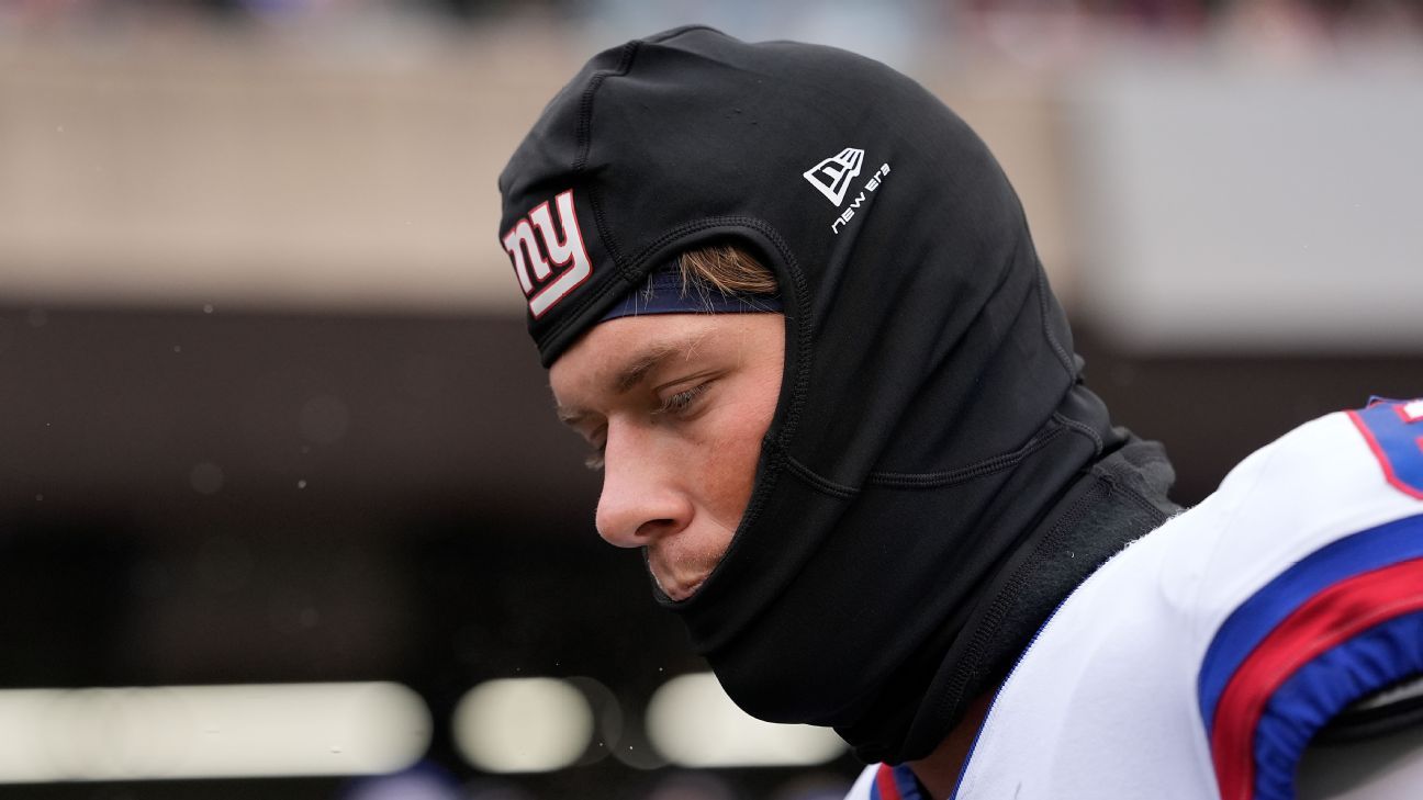 Giants: Dart sigue en protocolo y Winston será QB1 ante Lions - ESPN