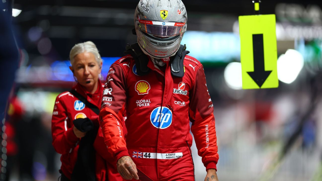 Lewis Hamilton: "Mi año más difícil", arranca último - ESPN