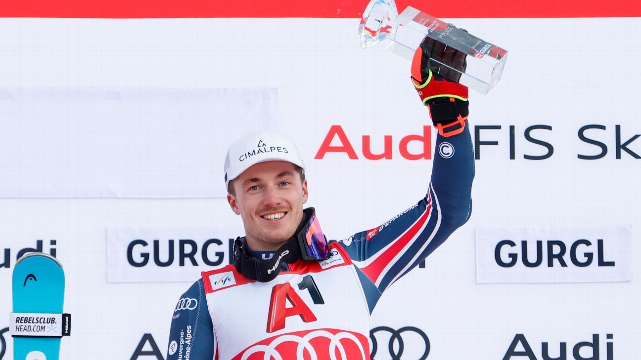 Rassat beats Marchant in World Cup slalom for 1st career win - ESPN