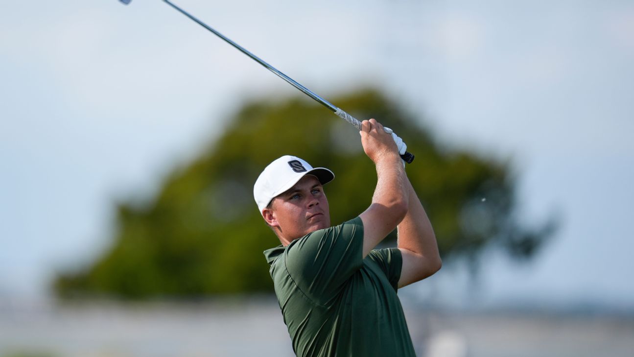 Sami Valimaki eyes 1st PGA Tour win, leads RSM Classic - ESPN