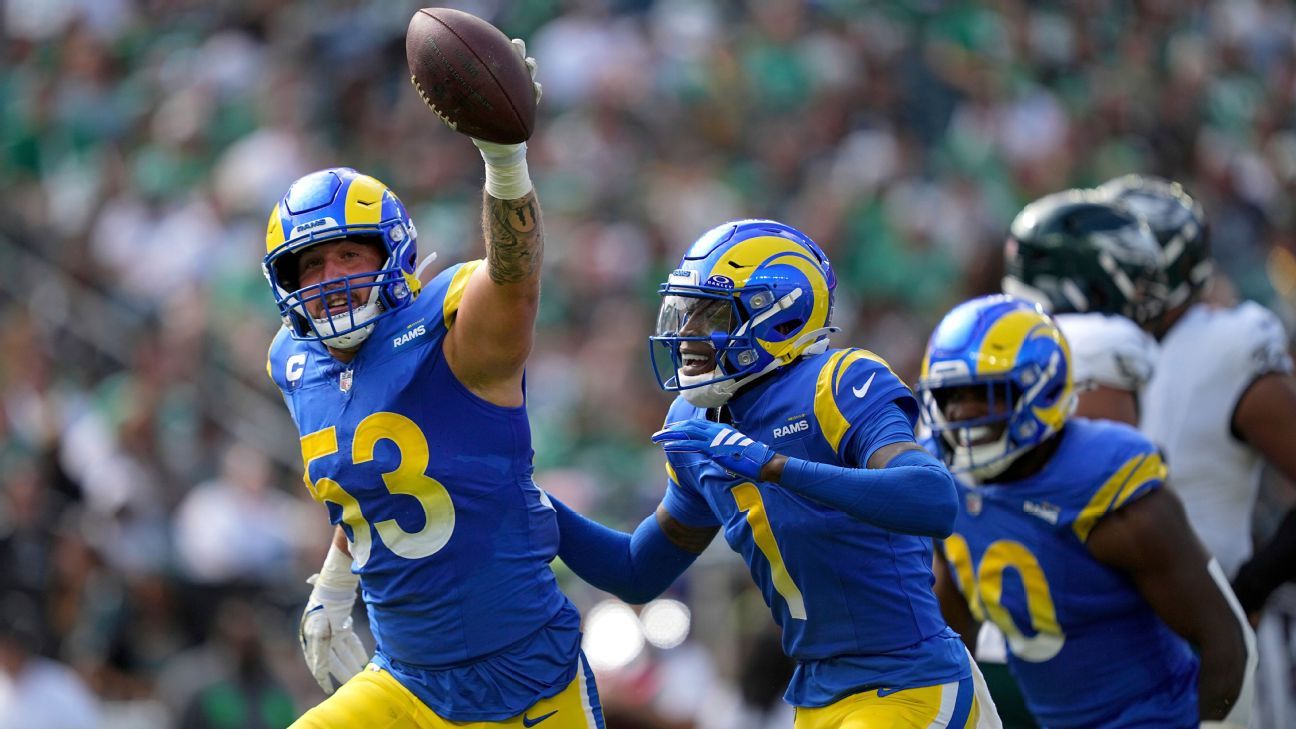 Rams extienden contrato con Nate Landman - ESPN