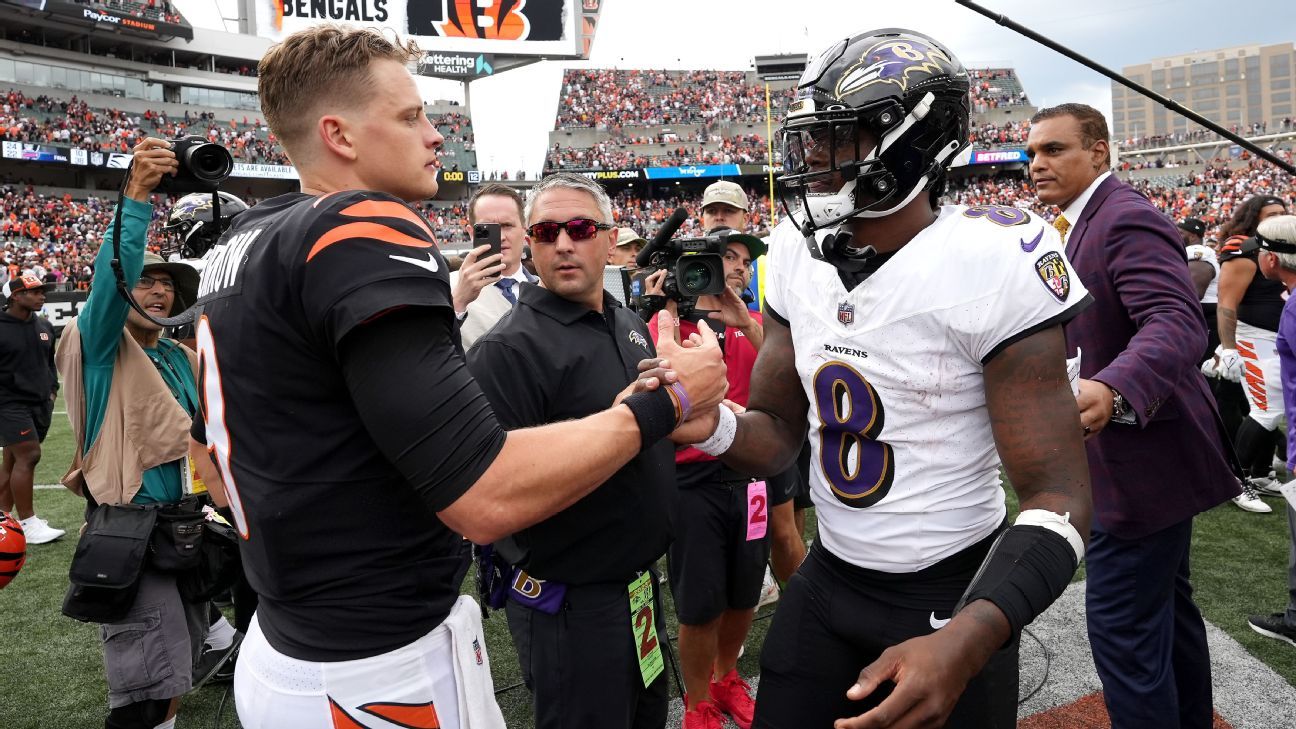 Reencuentro de Burrow y Jackson lejos de ser espectacular - ESPN