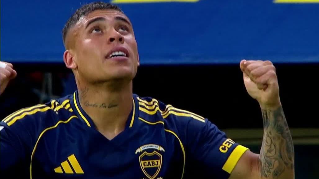 Ayrton Costa, con olfato goleador para el gol de Boca ante Argentinos ...