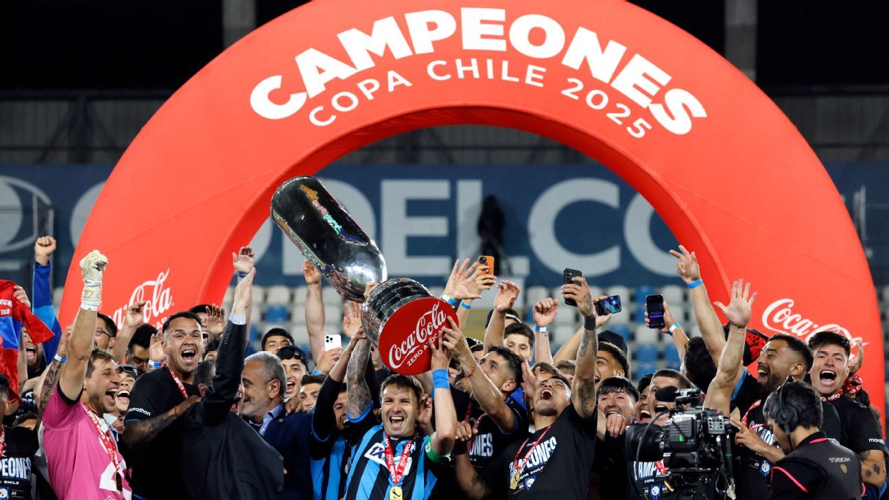 El historial completo de campeones de la Copa Chile - ESPN