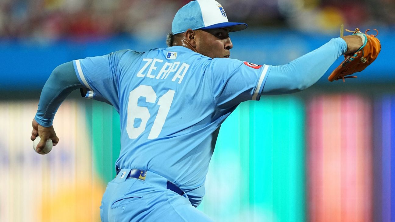 Zerpa se va a Brewers, Collins y Mears a Royals - ESPN