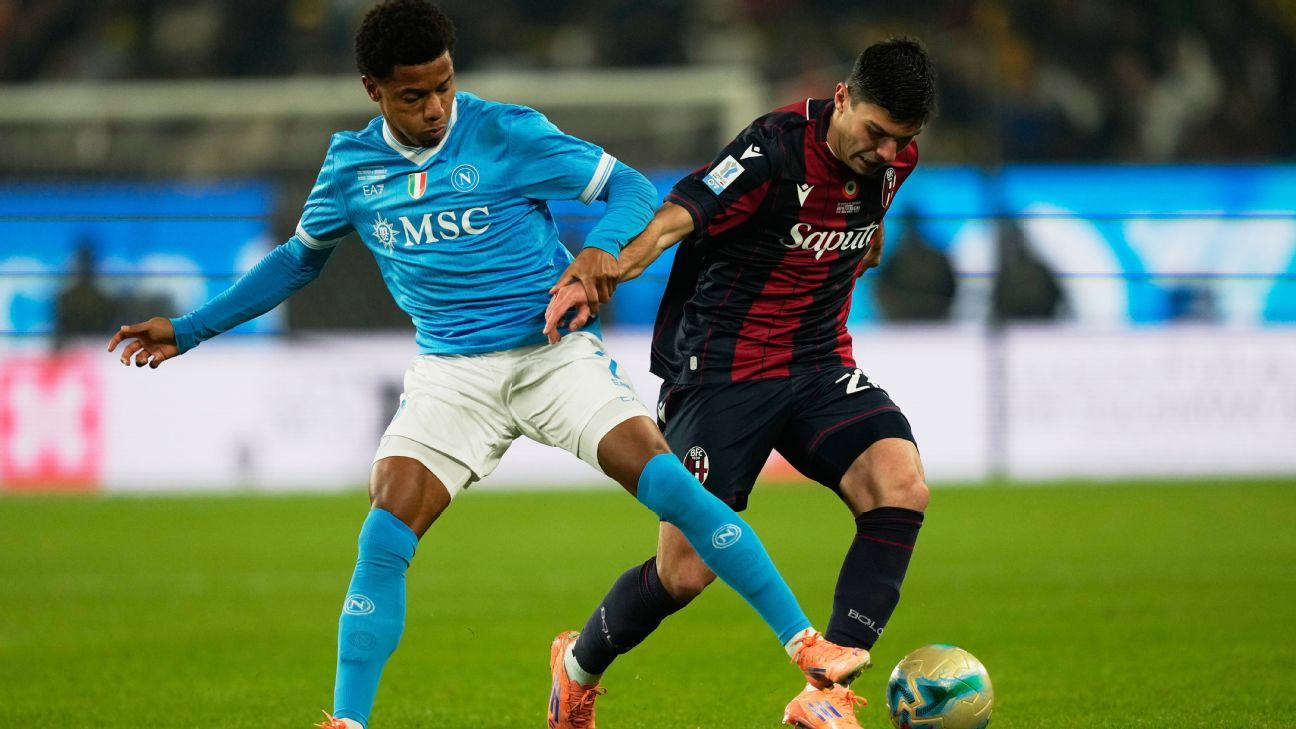 ¡EN VIVO! Napoli vs. y Bologna animan un duelo de campeones en la final ...