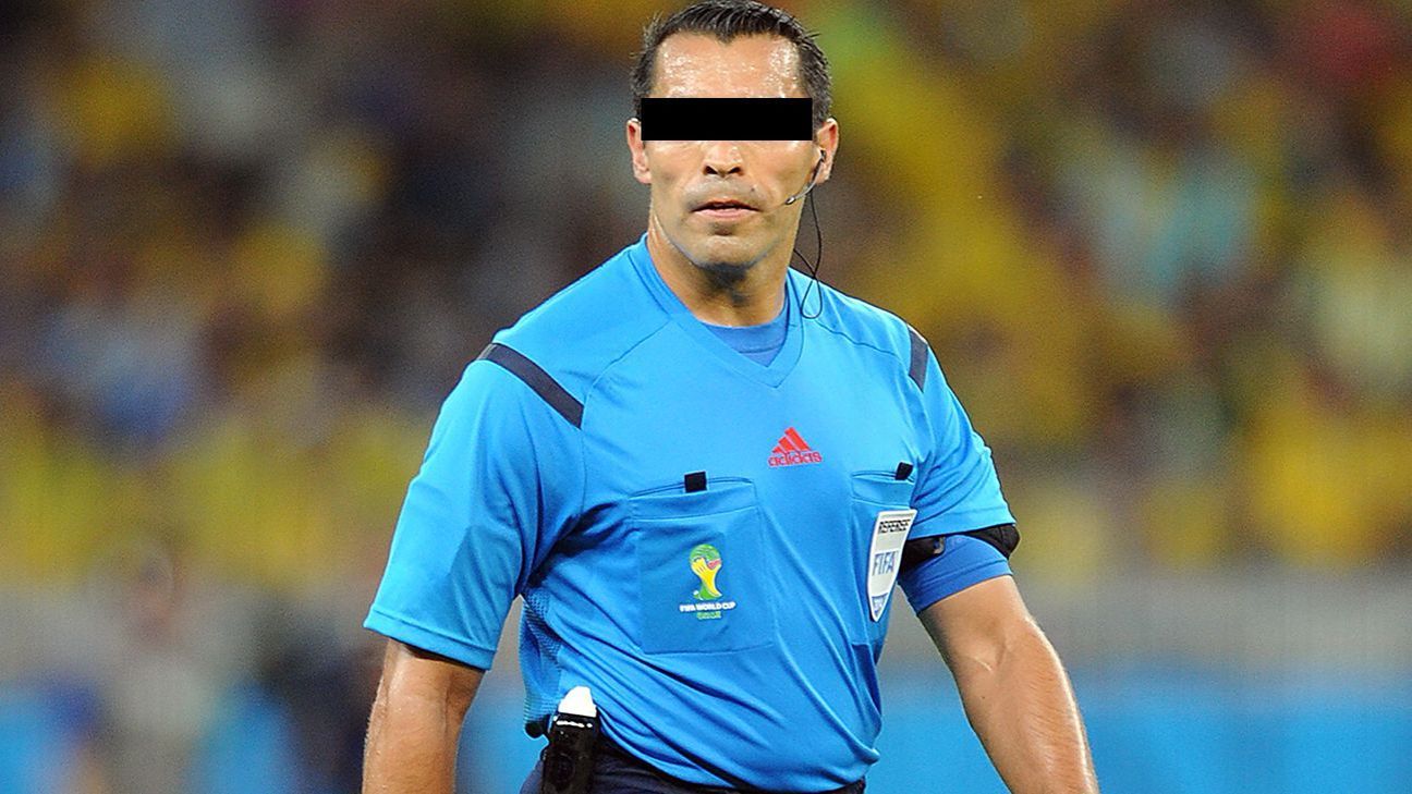 Dictan prisión preventiva a ex árbitro mundialista Marco 'N' - ESPN