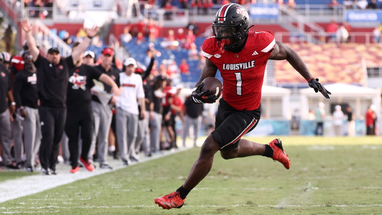 Louisville RB Isaac Brown says he's entering transfer portal - ESPN