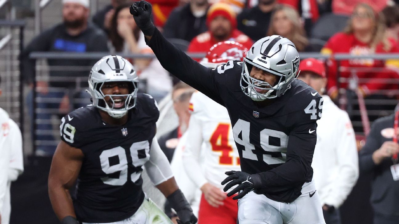 Raiders aseguran la primera selección global del draft 2026 - ESPN