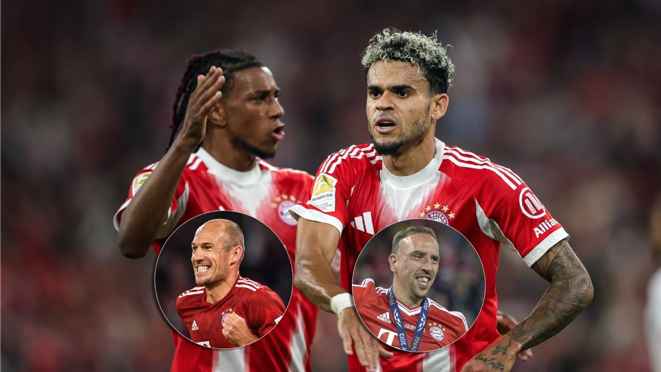 Bayern: Olise y Luis Díaz, el dúo "excepcional" que "recuerda" a Robben ...