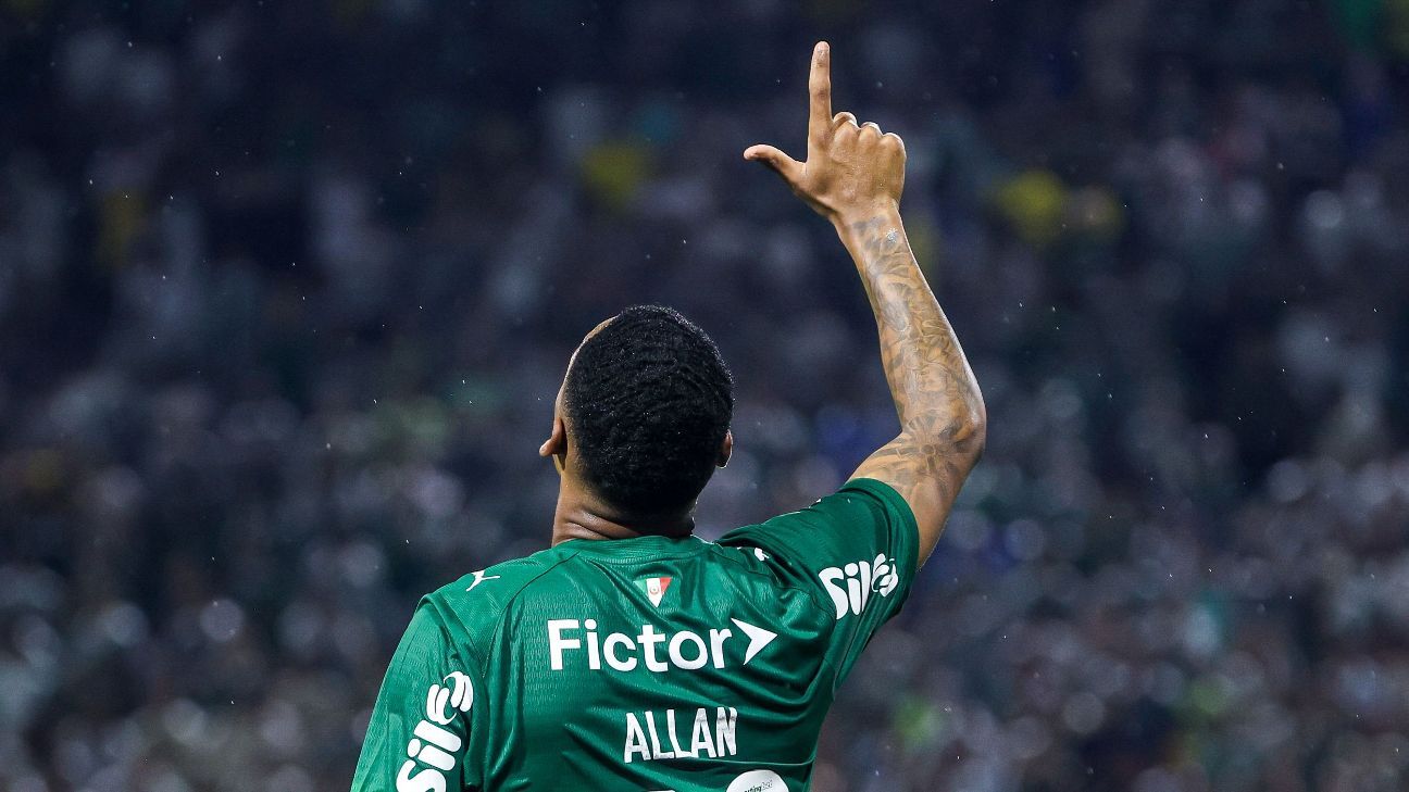 Allan celebra boa fase no Palmeiras após gol em clássico e abre o jogo ...