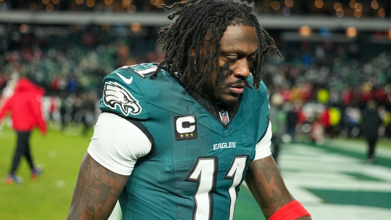 Eagles no consideran un canje por A.J. Brown - ESPN