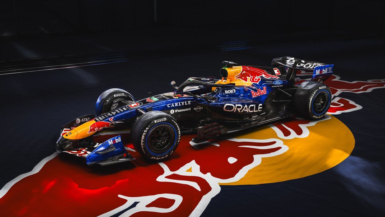 Red Bull revela pintura dos carros de Verstappen e Hadjar para a ...
