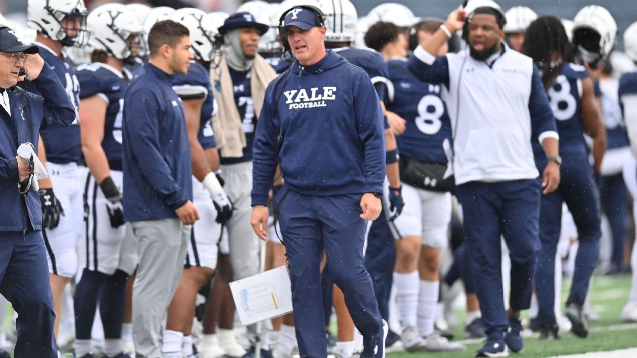 Yale coach Tony Reno stepping down due to health issues - ESPN