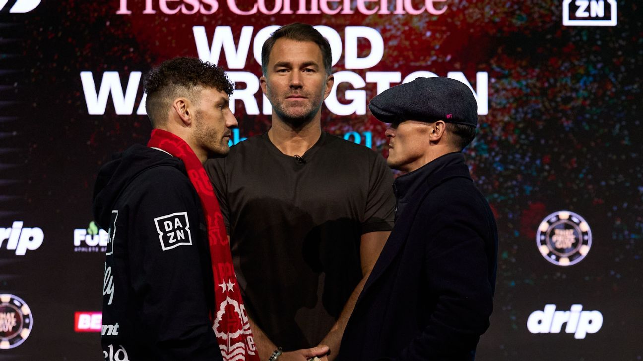 Wood y Warrington prometen KO en revancha - ESPN