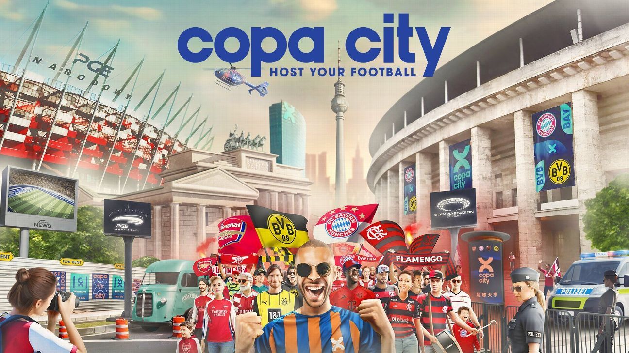 ¿Qué es Copa City?, el juego de organizar eventos de futbol - ESPN