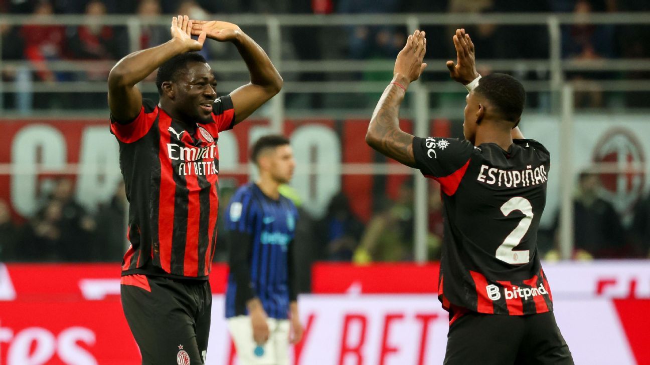 Milan se quedó con el clásico ante Inter y recortó distancia en la ...