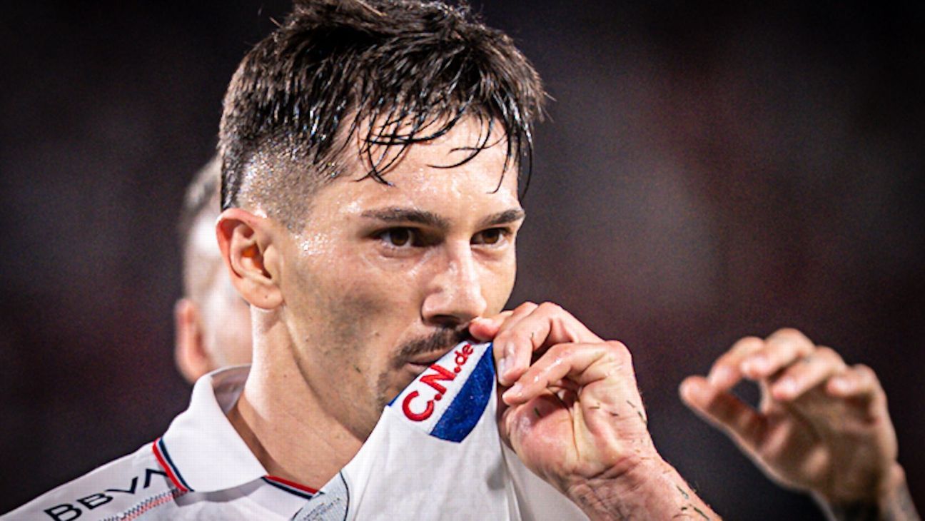 Maxi Silvera anotó su primer gol con la camiseta de Nacional - ESPN