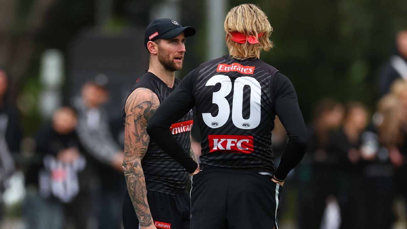 'I'm open-minded': Out-of-sorts Magpies look back for forward fix - ESPN