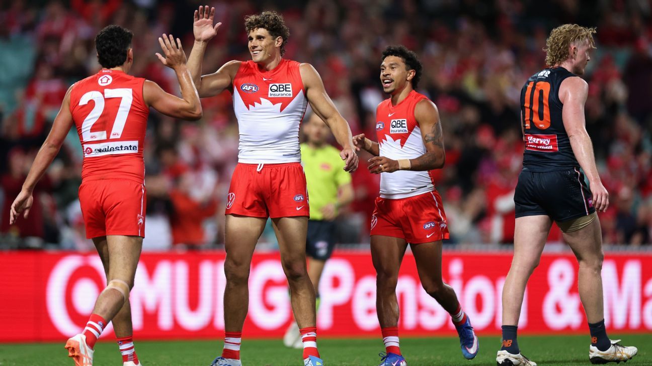 Swans and lightning combine to leave GWS thunderstruck - ESPN