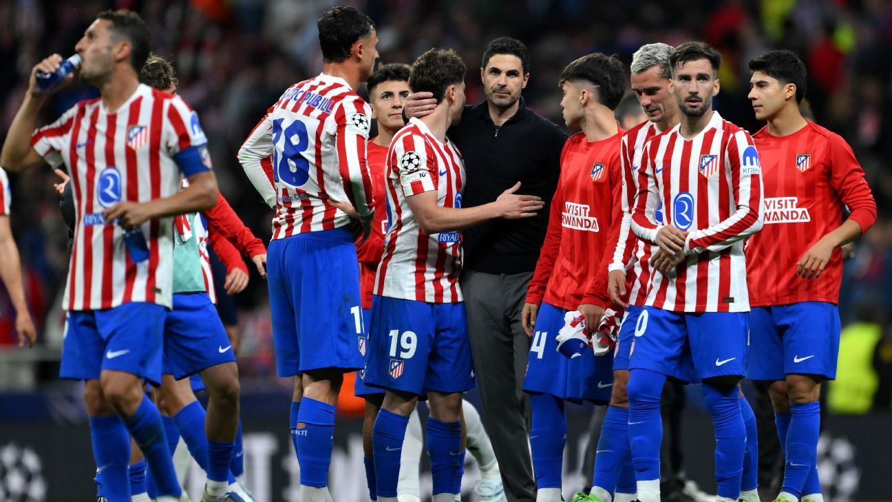 Atlético Madrid 1-1 Arsenal: Controversial penalty overturn forces ...