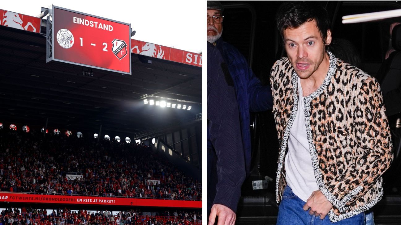Ajax face bizarre clash with Harry Styles if they fail to finish in top ...