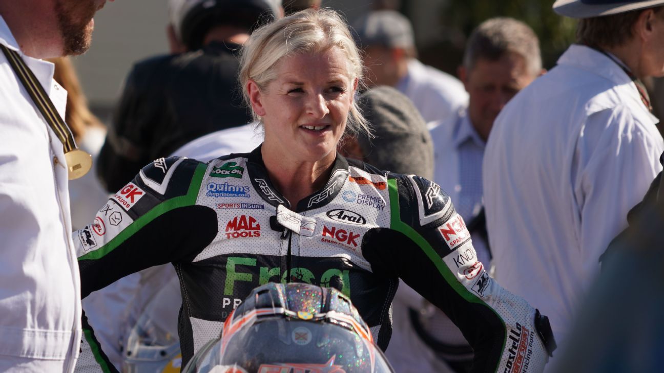 Isle of Man TT pioneer Maria Costello suffered spinal injuries ...