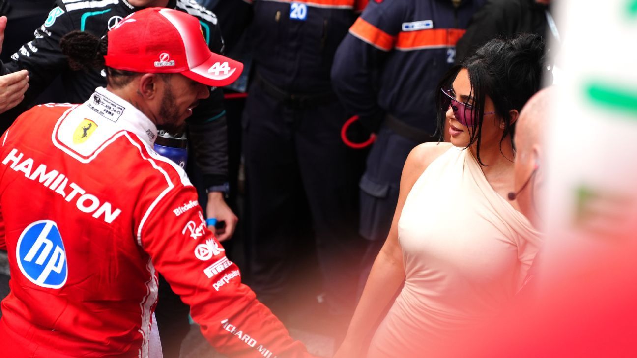 Lewis Hamilton praises 'supportive' Kim Kardashian after Monaco GP ...