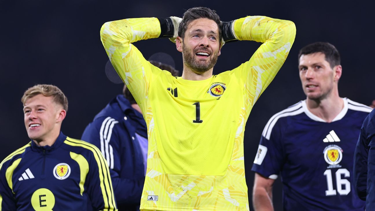 'My Scotland career was over': Craig Gordon on journey from double leg ...