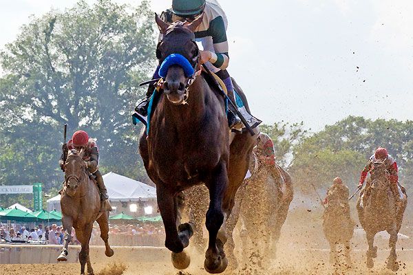 Mor Spirit caps incredible day for Baffert, Smith - ESPN