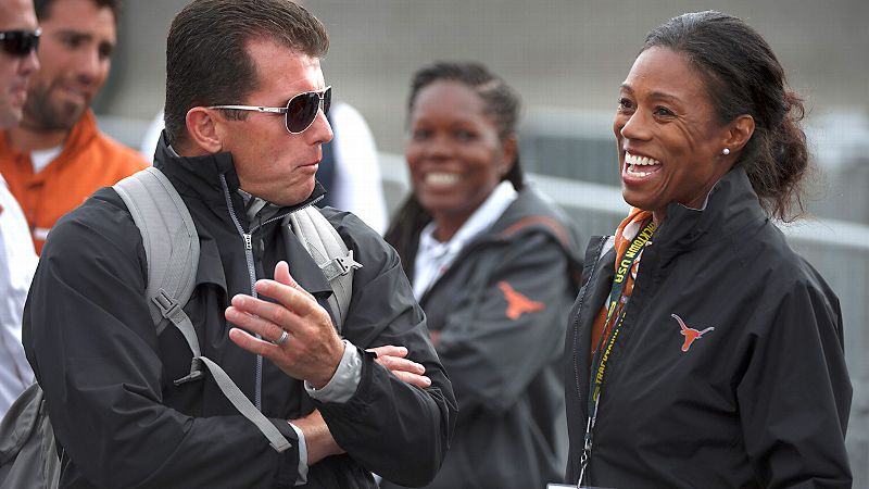 espnW -- Texas Longhorns track and field team has distinct Midwest ...