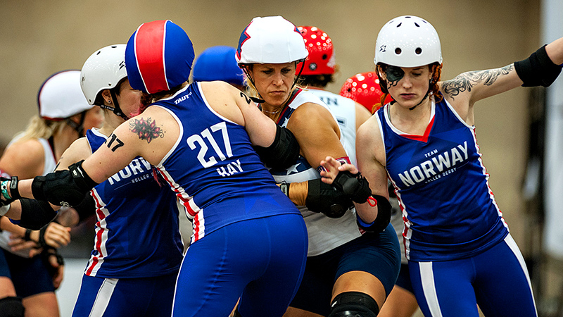 Team USA Skates Off Unscathed At Roller Derby World Cup