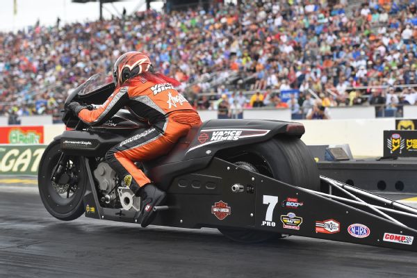 NHRA's Angelle Sampey blazing trails with new ride